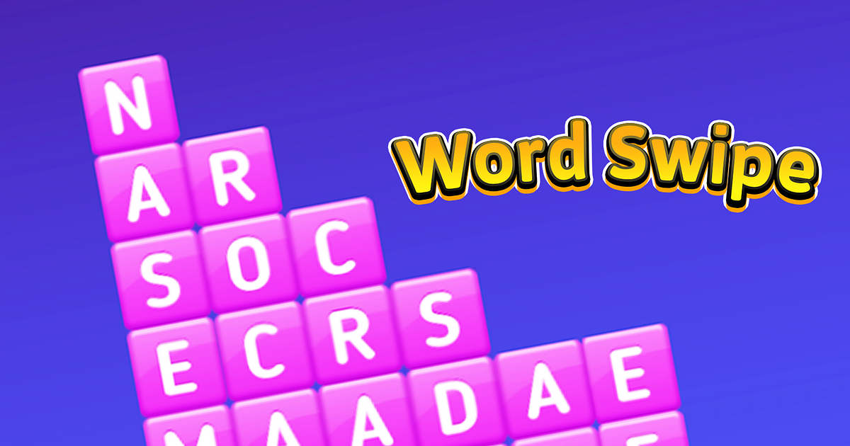 Words Swipe - Free Play & No Download | FunnyGames