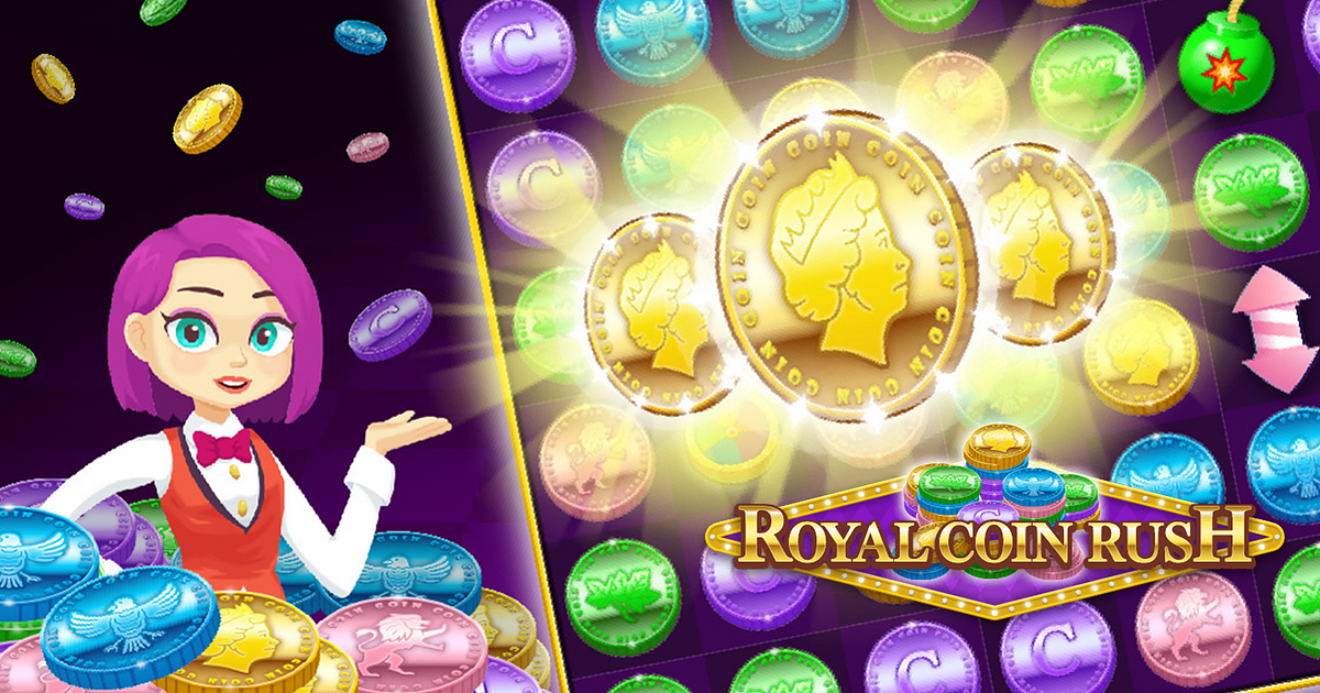 Royal Coin Rush - Free Play & No Download | FunnyGames