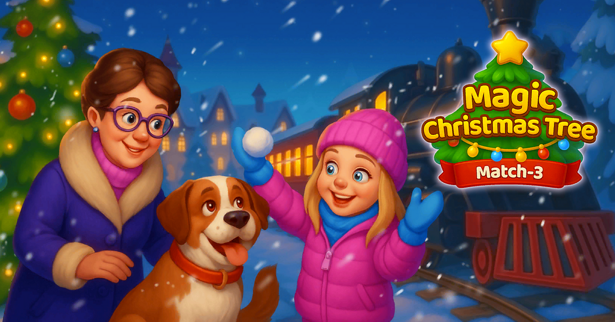 Magic Christmas Tree Match 3 - Free Play & No Download | FunnyGames