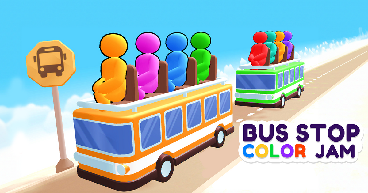 Bus Stop Color Jam - Free Play & No Download | FunnyGames