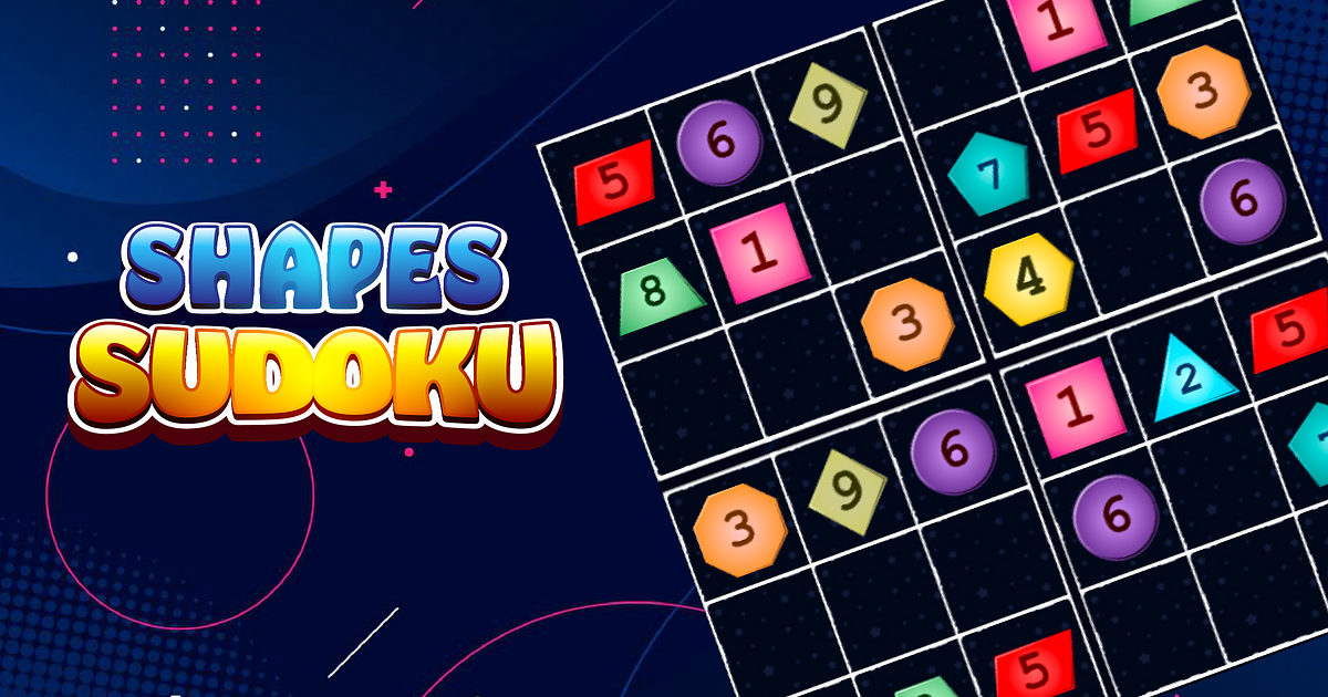 Shapes Sudoku - Free Play & No Download | FunnyGames