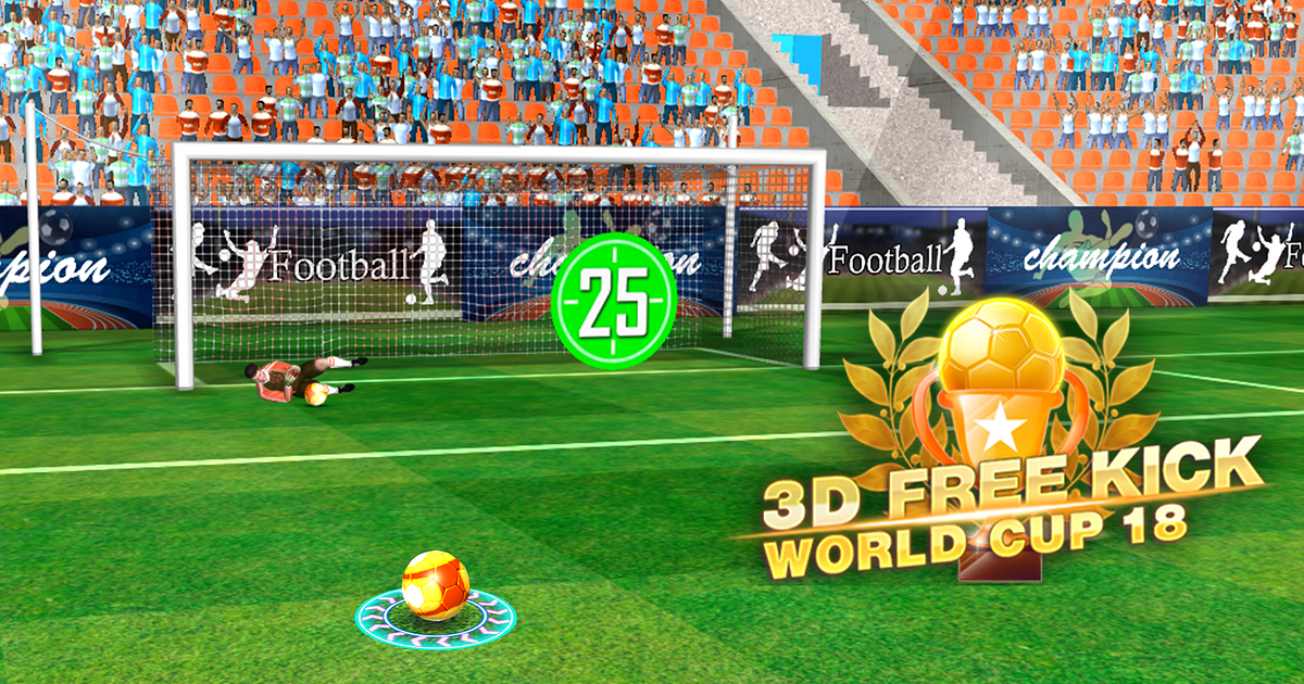 3D Free Kick World Cup 18 - Free Play & No Download | FunnyGames