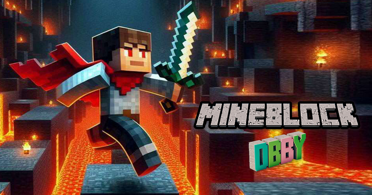 Mineblock Obby - Free Play & No Download | FunnyGames