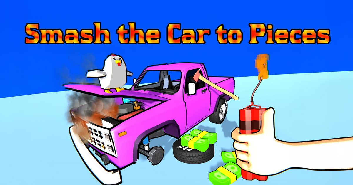 Smash the Car to Pieces - Free Play & No Download | FunnyGames