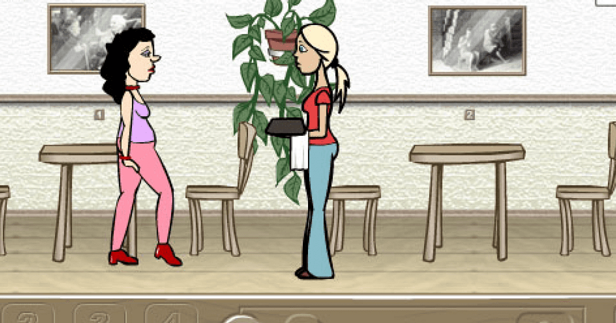The Waitress - Free Play & No Download | FunnyGames