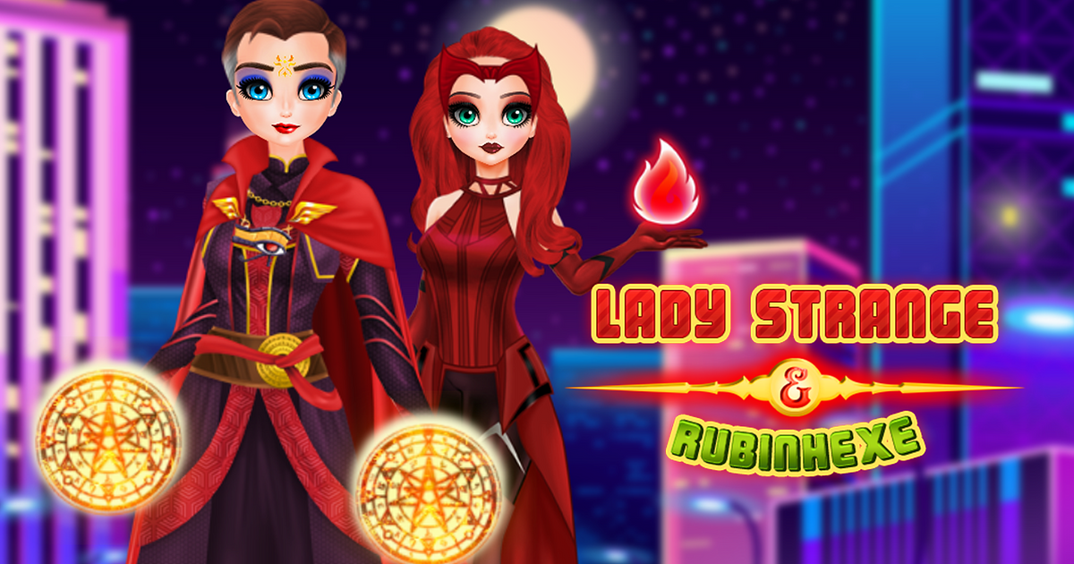 Lady Strange and Ruby Witch - Free Play & No Download | FunnyGames