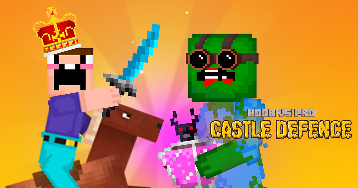 Noob vs Pro Castle Defence - Free Play & No Download | FunnyGames