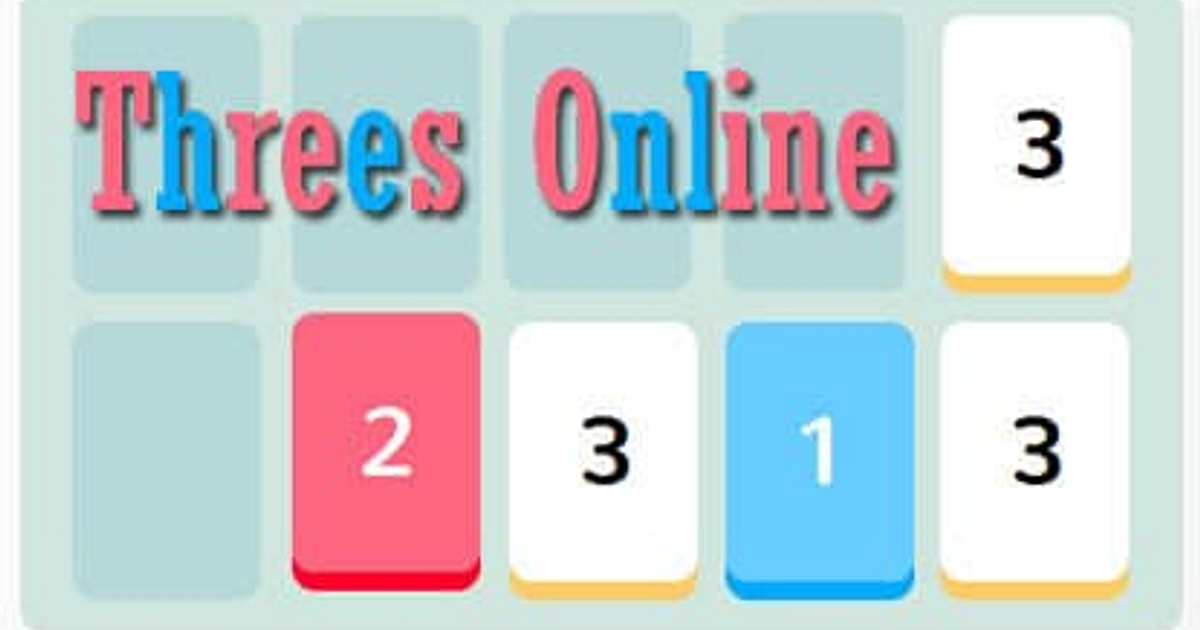 Threes Online - Free Play & No Download | FunnyGames