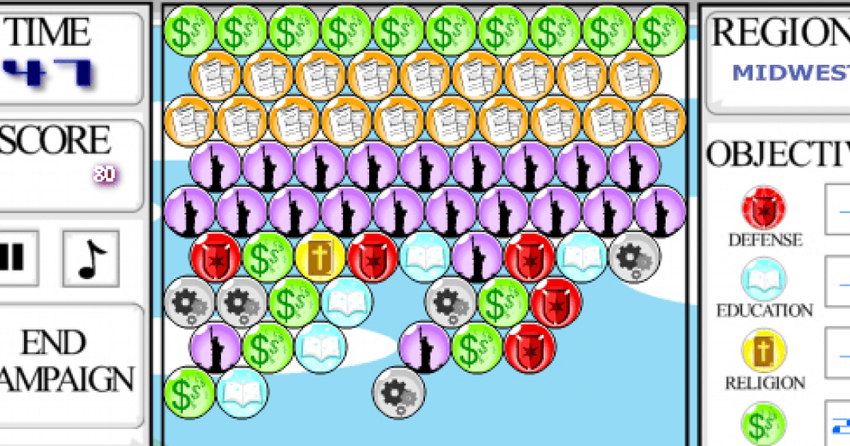 Obama Race for the White House - Free Play & No Download | FunnyGames