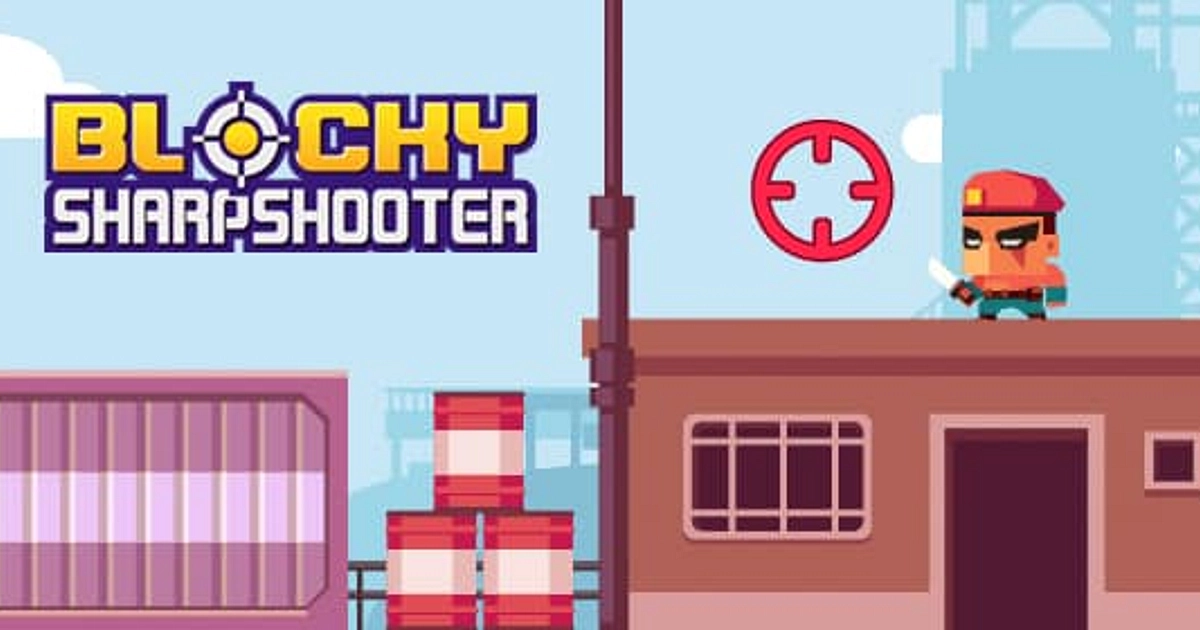 Blocky Sharpshooter - Free Play & No Download | FunnyGames