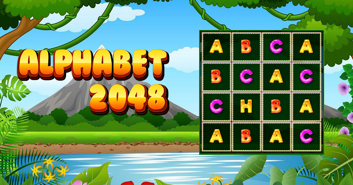 Alphabet 2048 - Free Play & No Download | FunnyGames