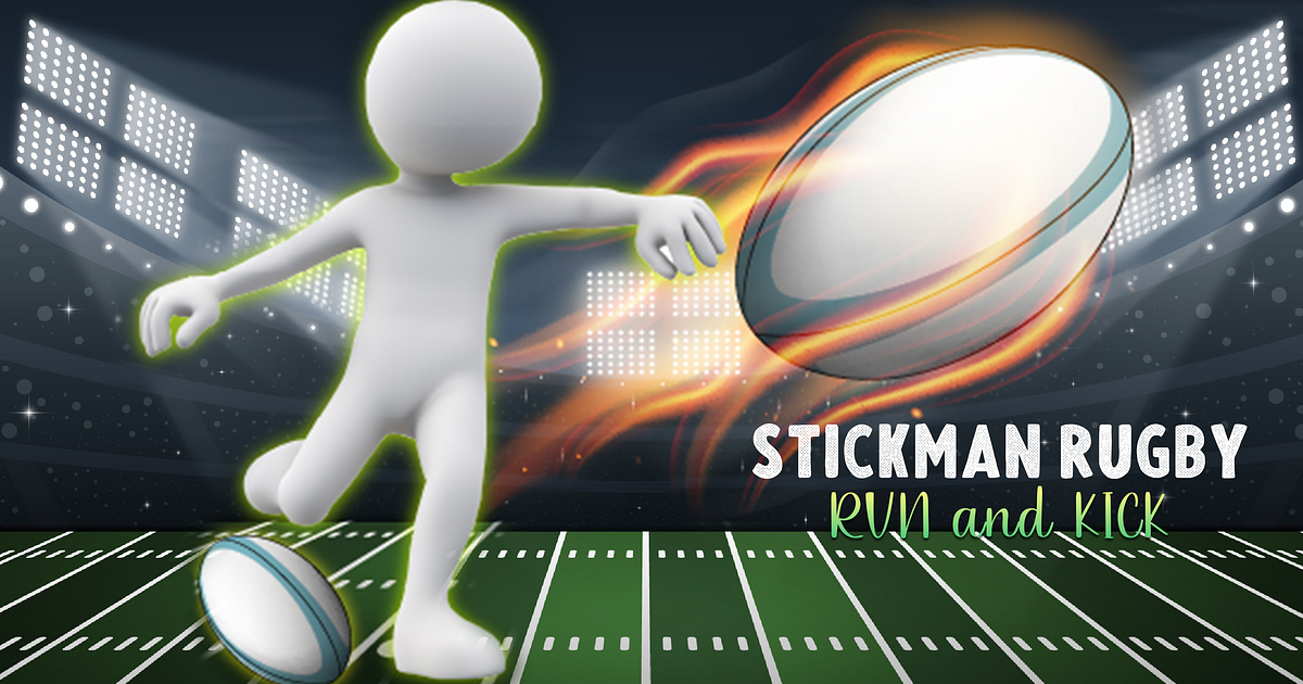 Stickman Rugby Run and Kick - Free Play & No Download | FunnyGames