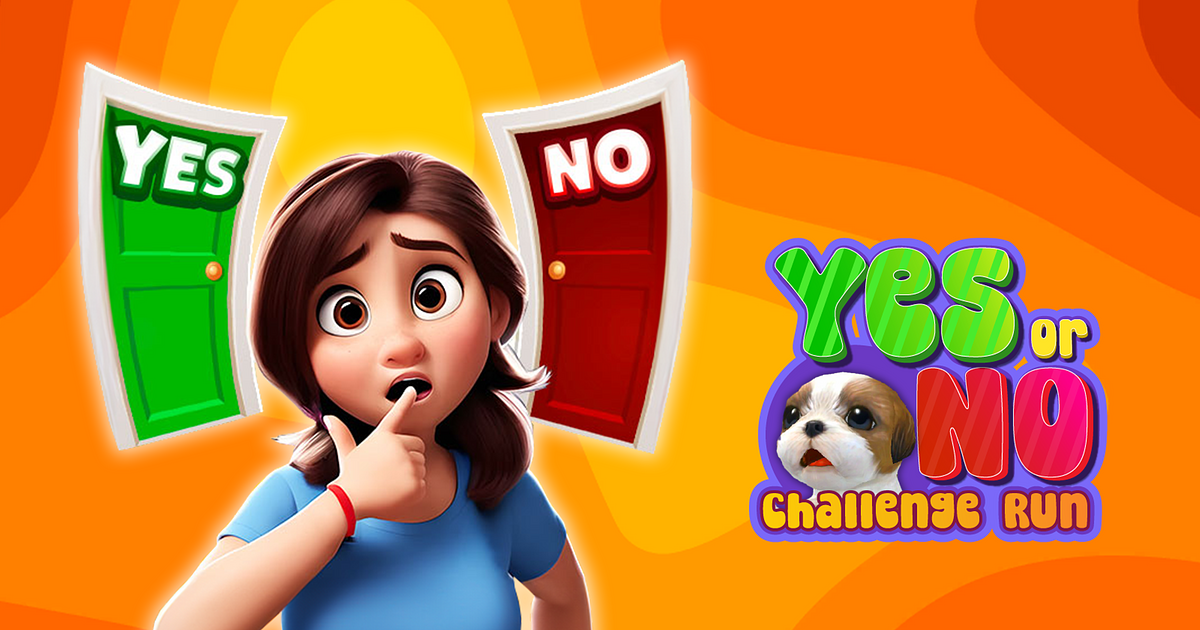 Yes or No Challenge Run - Free Play & No Download | FunnyGames
