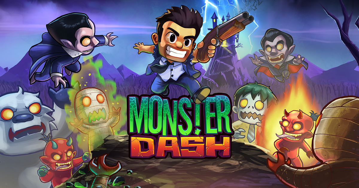 Monster Dash Online - Free Play & No Download | FunnyGames