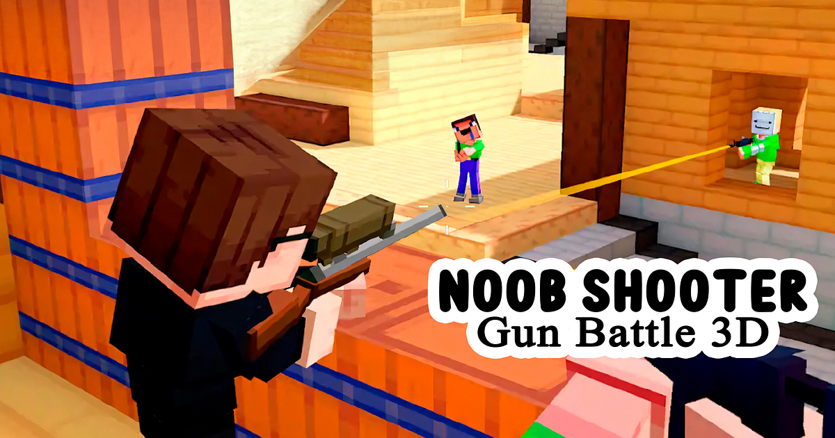 Noob Shooter: Gun Battle 3D - Free Play & No Download | FunnyGames