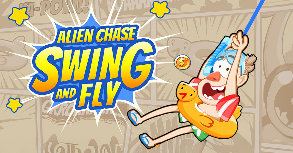 Alien Chase: Swing and Fly - Free Play & No Download | FunnyGames