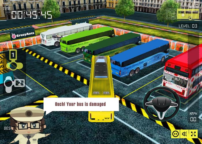 Busman Parking 3D - Free Play & No Download | FunnyGames