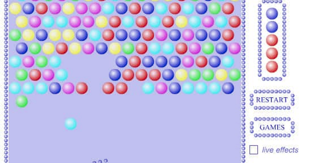 Bubbles 2 - Free Play & No Download | FunnyGames