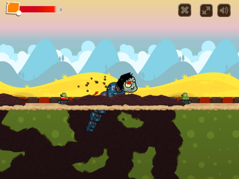 Zombie Worms - Free Play & No Download | FunnyGames