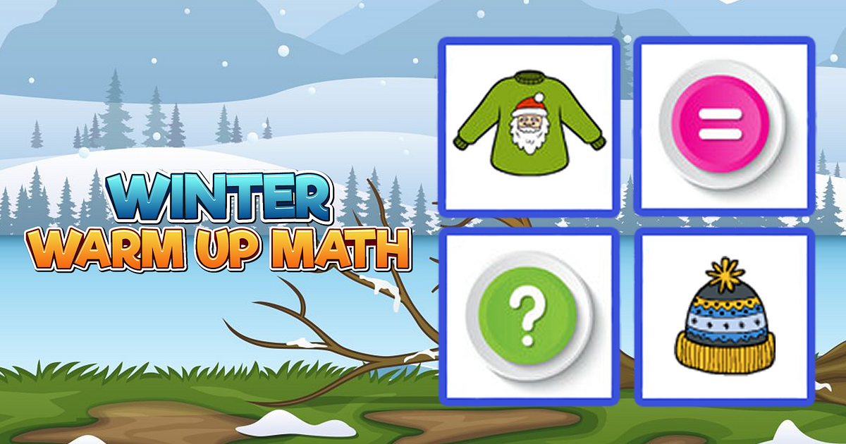 Winter Warm Up Math - Free Play & No Download | FunnyGames