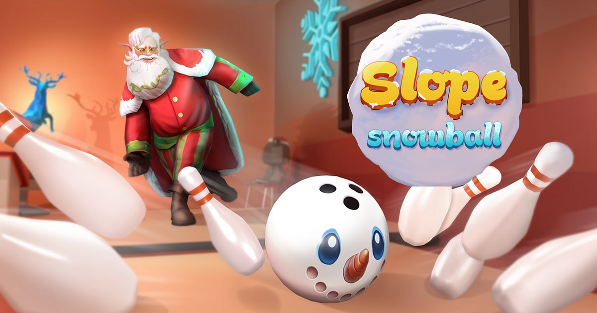 Slope Snowball - Free Play & No Download | FunnyGames