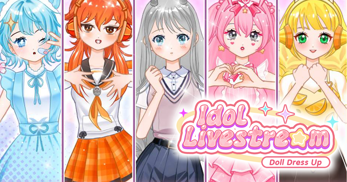 Idol Livestream: Doll Dress Up - Free Play & No Download | FunnyGames