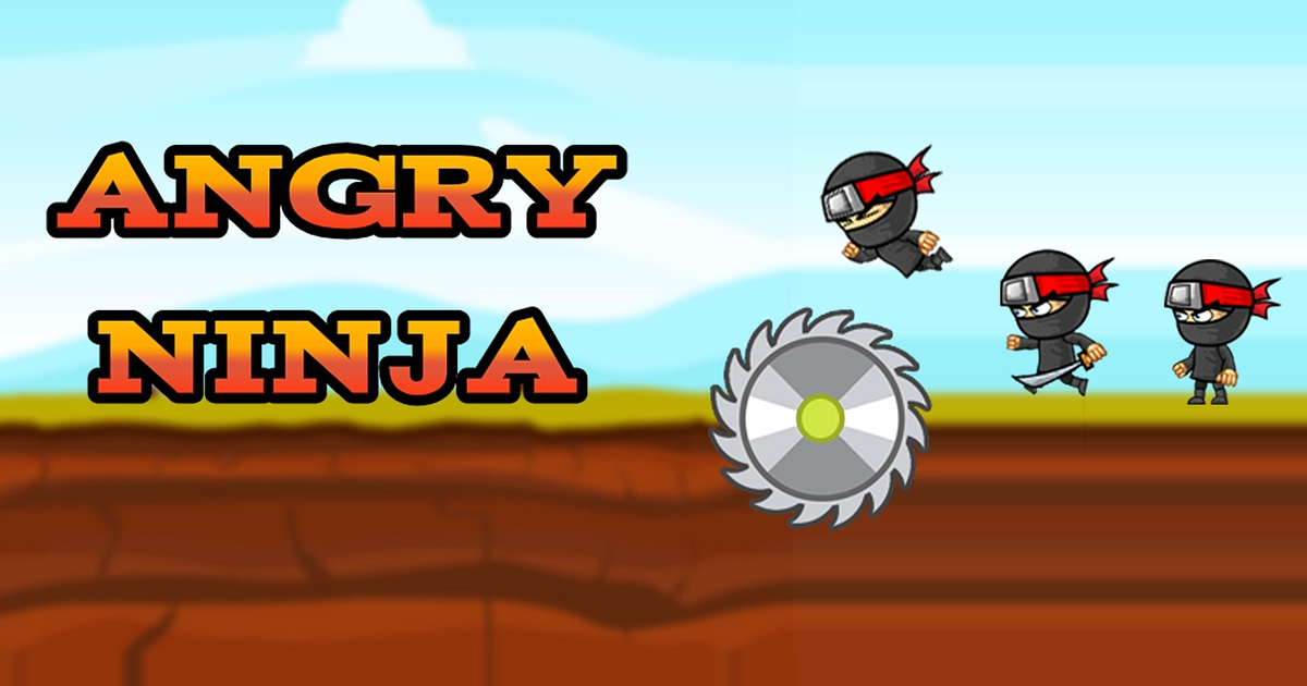 Angry Ninja - Free Play & No Download | FunnyGames