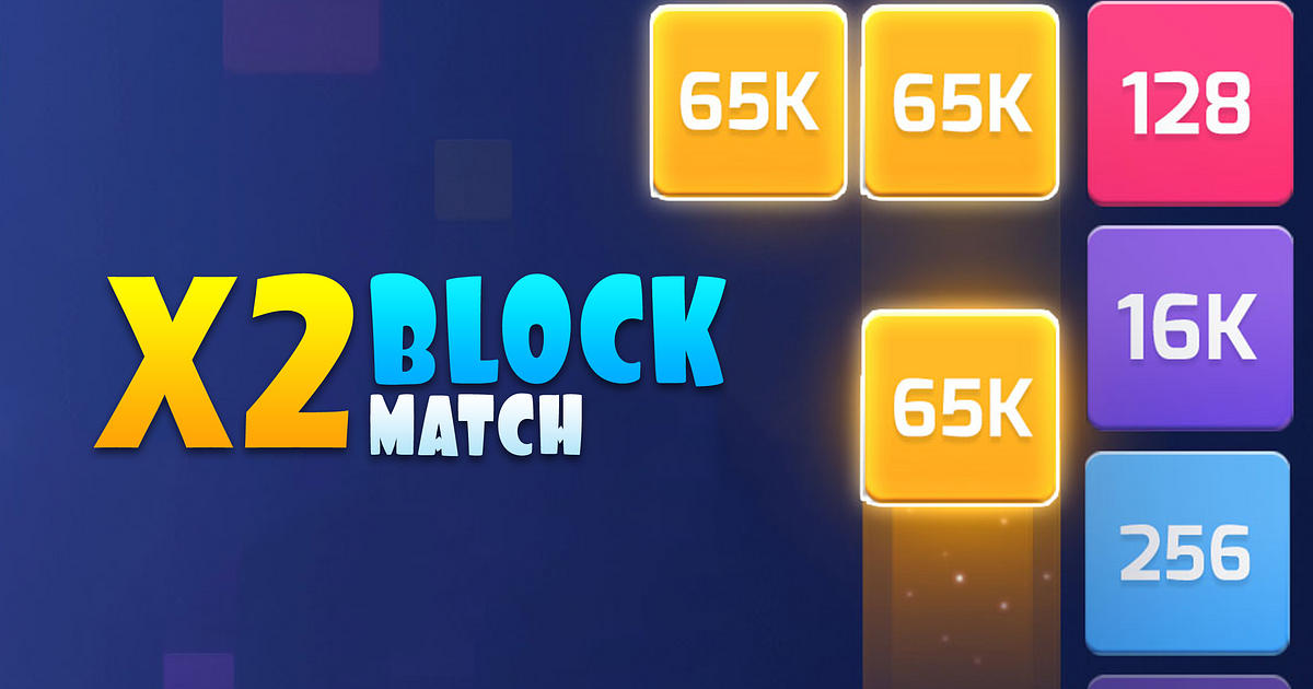 X2 Block Match - Free Play & No Download | FunnyGames