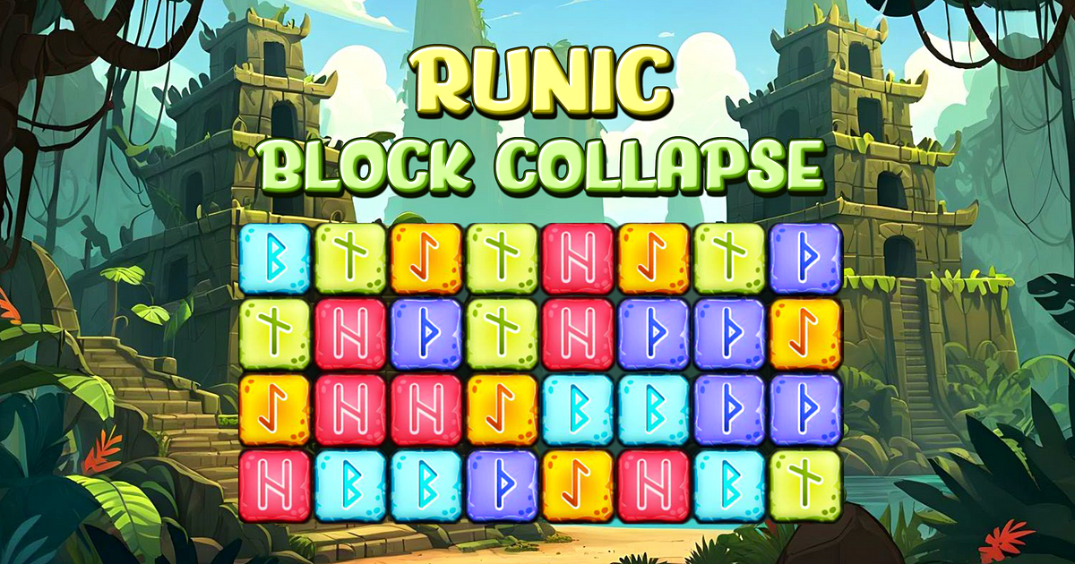 Runic Blocks Collapse - Free Play & No Download | FunnyGames