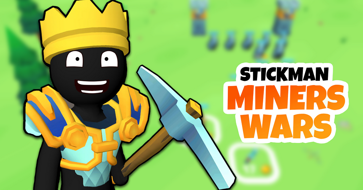 Stickman Miners Wars - Free Play & No Download | FunnyGames