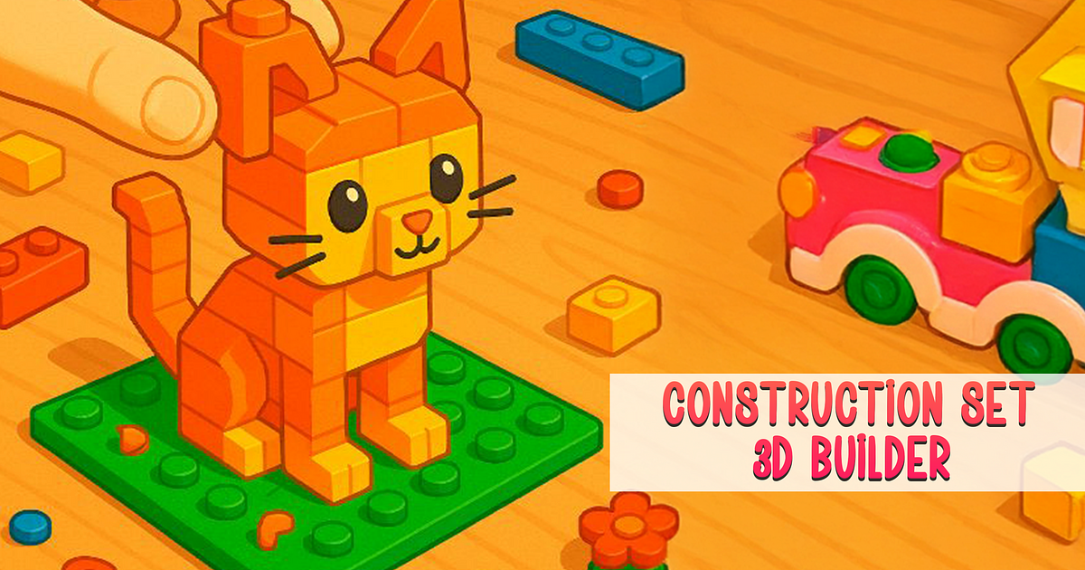 Construction Set 3D Builder - Free Play & No Download | FunnyGames