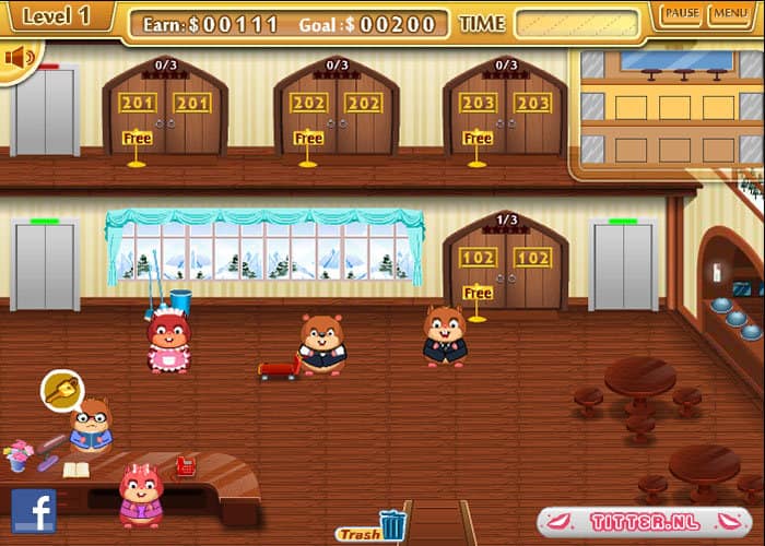 Hamster Hotel - Free Play & No Download | FunnyGames