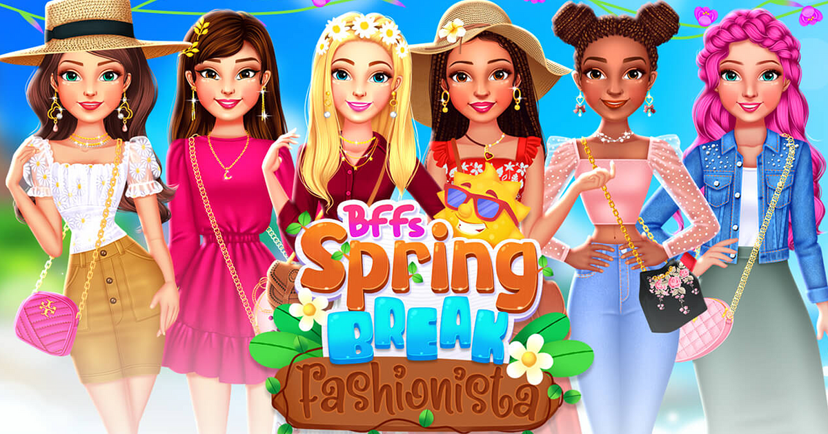 BFF Spring Break Fashionista - Free Play & No Download | FunnyGames
