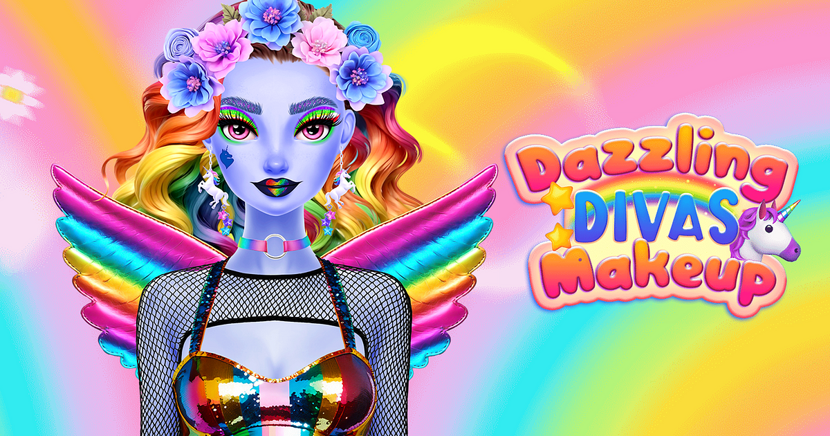 Dazzling Divas Makeup - Free Play & No Download | FunnyGames