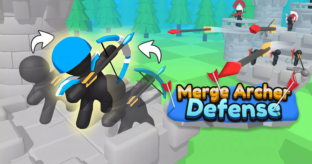 Merge Archer Defence - Free Play & No Download | FunnyGames