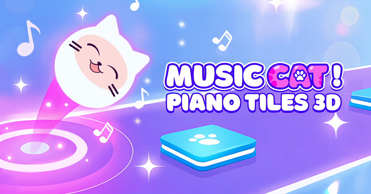Music Cat! Piano Tiles 3D - Free Play & No Download | FunnyGames