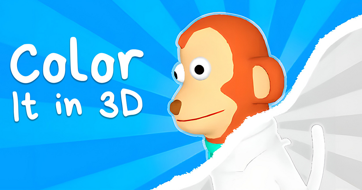 Color It In 3D - Free Play & No Download | FunnyGames