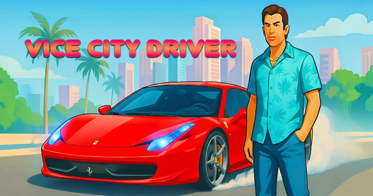 Vice City Driver - Free Play & No Download | FunnyGames